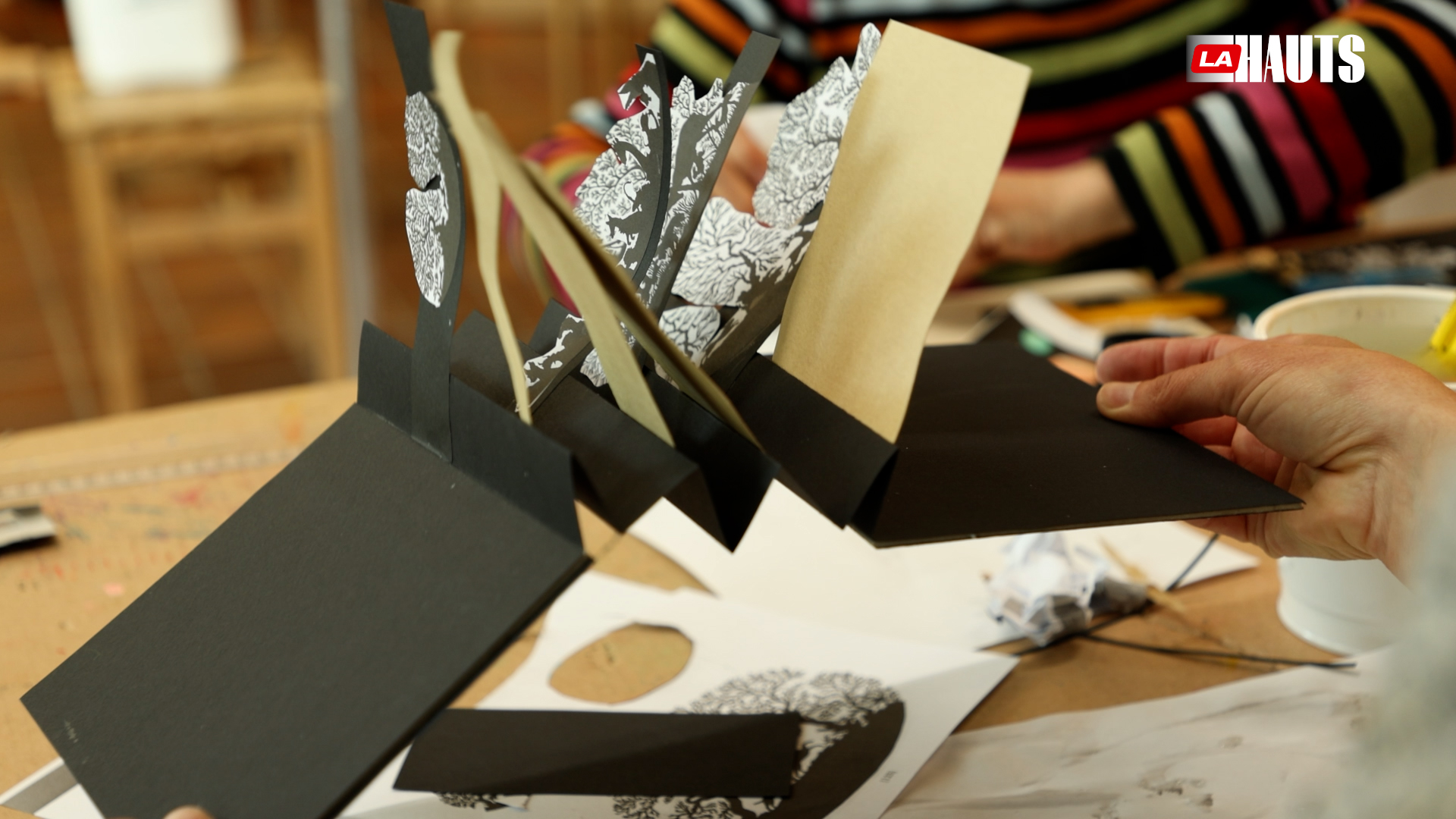 Apprendre à fabriquer un leporello avec le LaM - La-Hauts